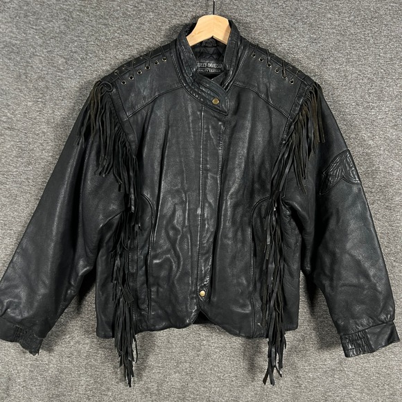Harley-Davidson | Jackets & Coats | Vintage Harley Davidson Leather ...